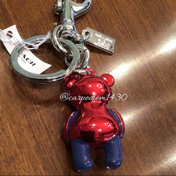 Coach | Accessories | Coach Marvel Spider Man Bear Bag Charm | Poshmark